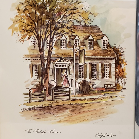 Coby Carlson | Wall Decor | Coby Carlson Raleigh Tavern Bruton Parish ...